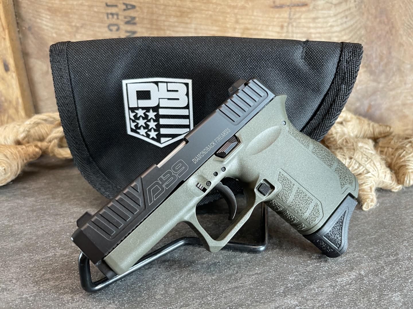 Diamondback DP9 3.1" 9mm, OD Green - NEW! - harveysauctions.com
