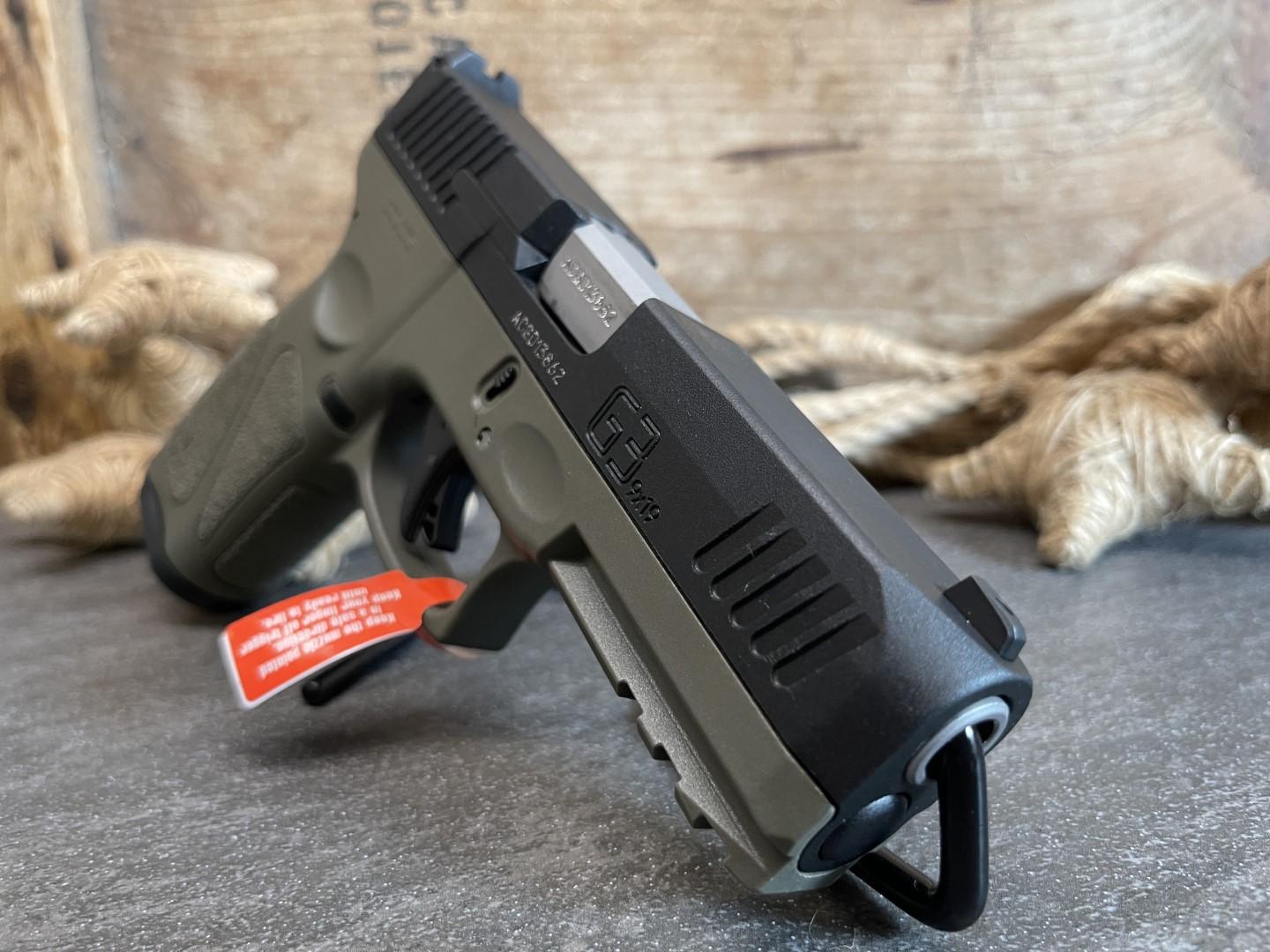 Taurus G3 OD Green 4" 9mm - NEW - harveysauctions.com