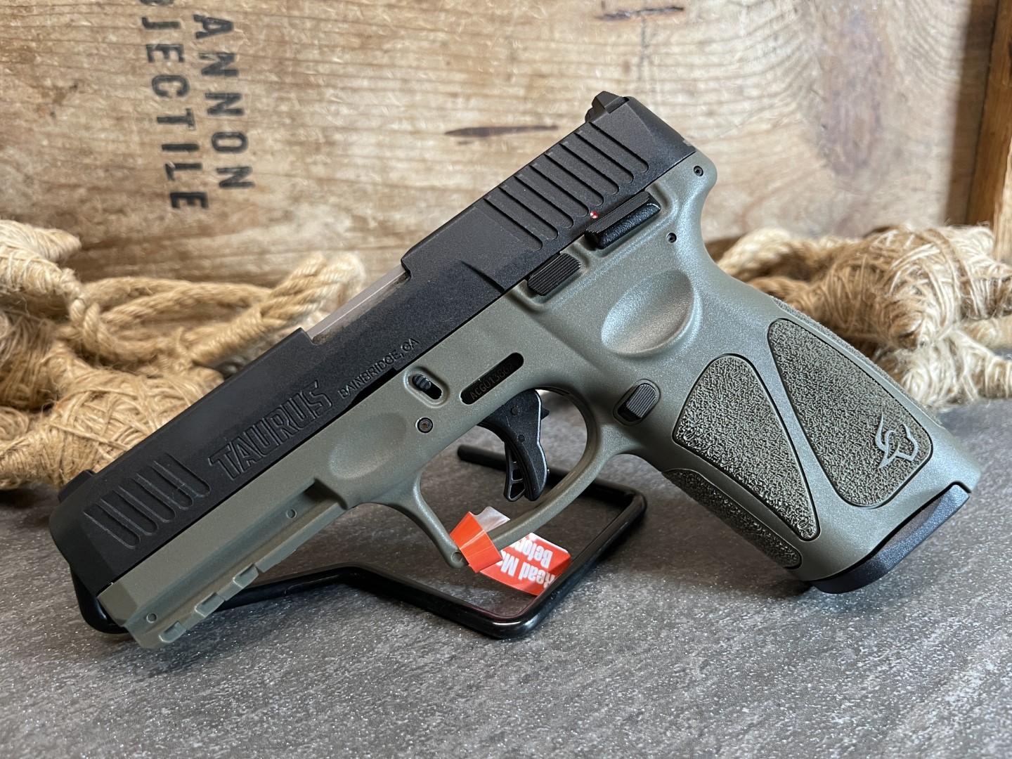 Taurus G3 OD Green 4" 9mm - NEW - harveysauctions.com