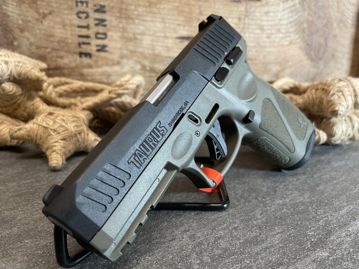 Taurus G3 OD Green 4" 9mm - NEW - harveysauctions.com