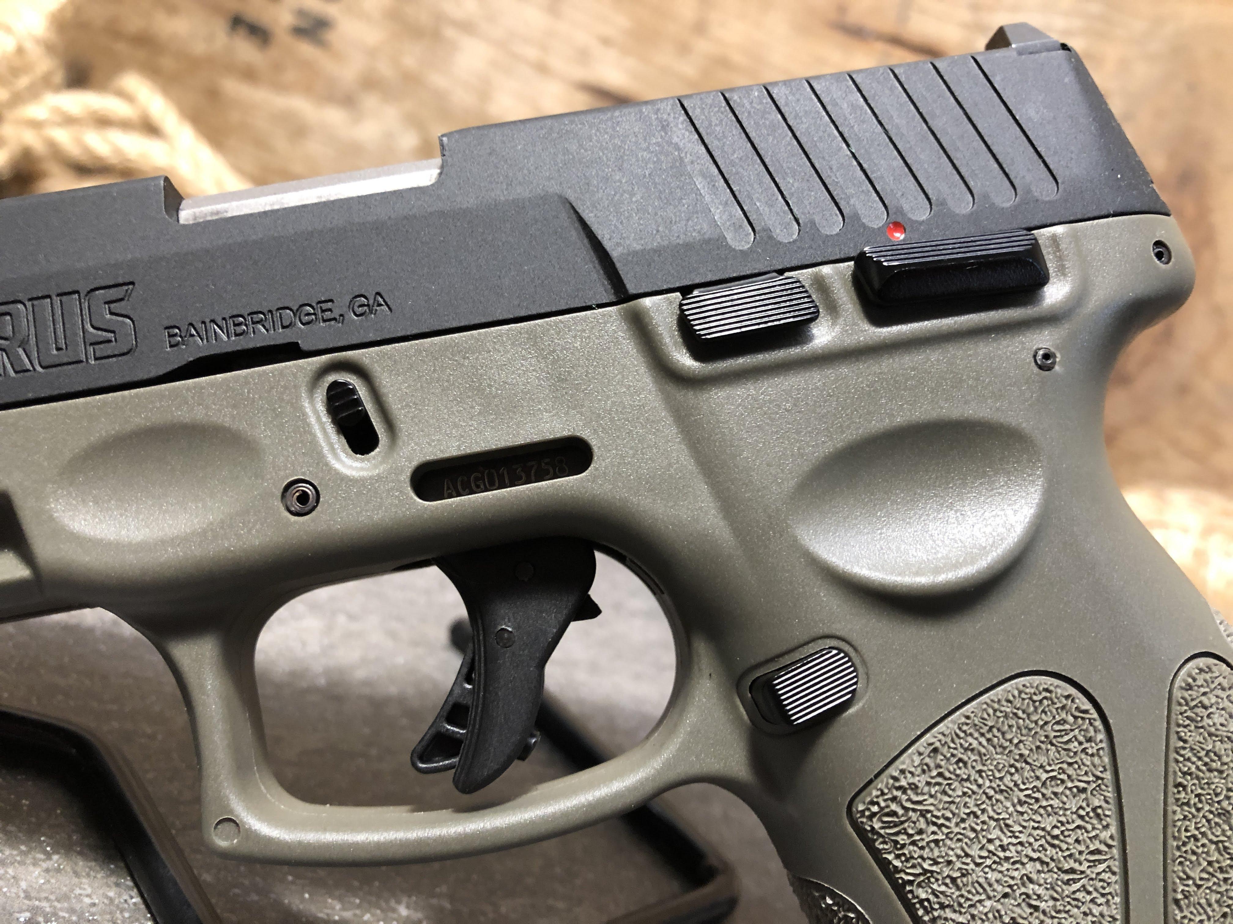 New Taurus G3 9mm OD Green - harveysauctions.com