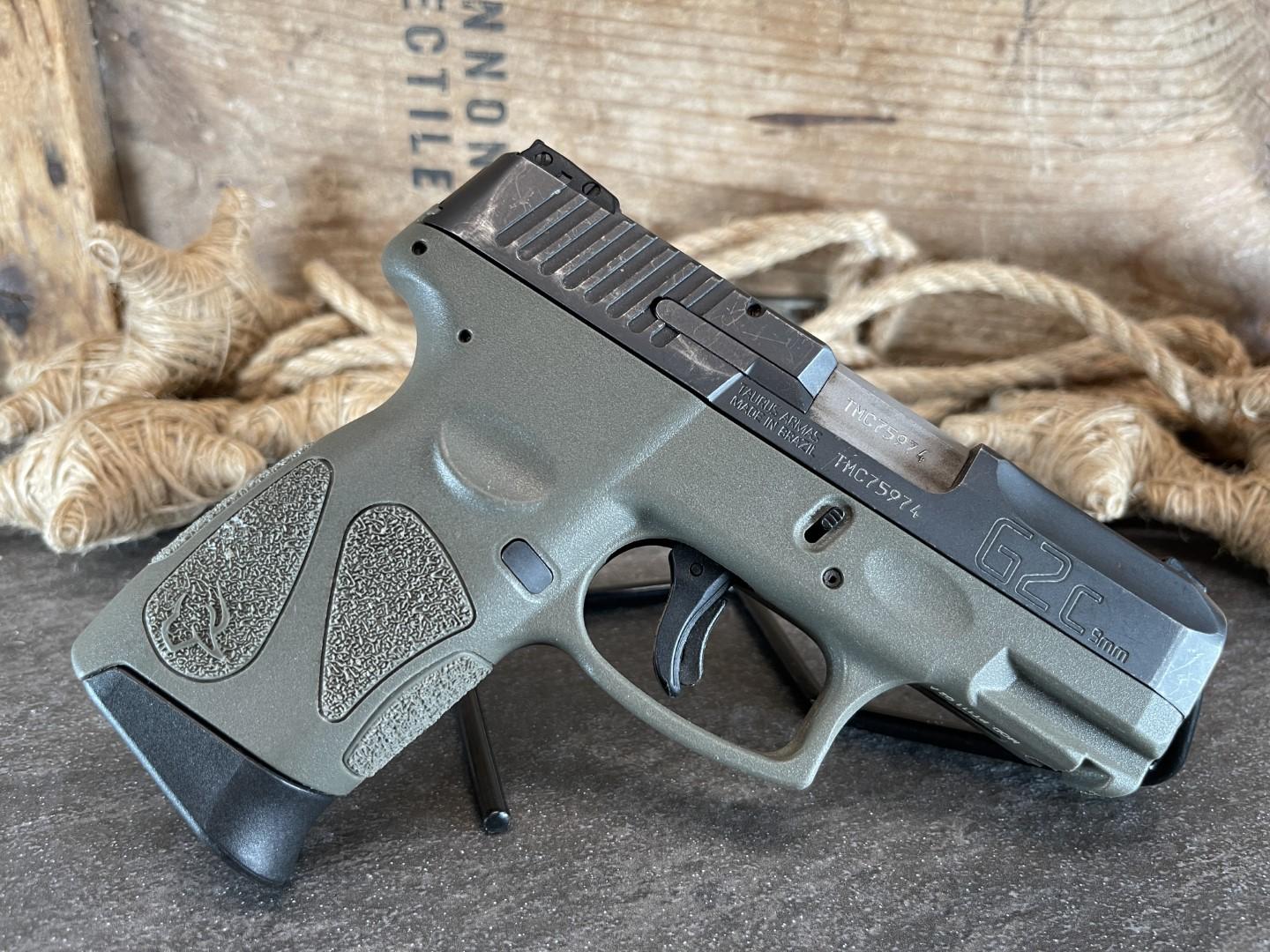 Taurus G2C 3.3" 9mm (Green), Pre-Owned - harveysauctions.com