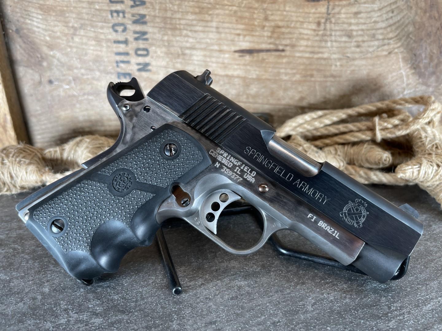 Springfield Ultra Compact 3.5" .45ACP, in original case - Pre-Owned ...