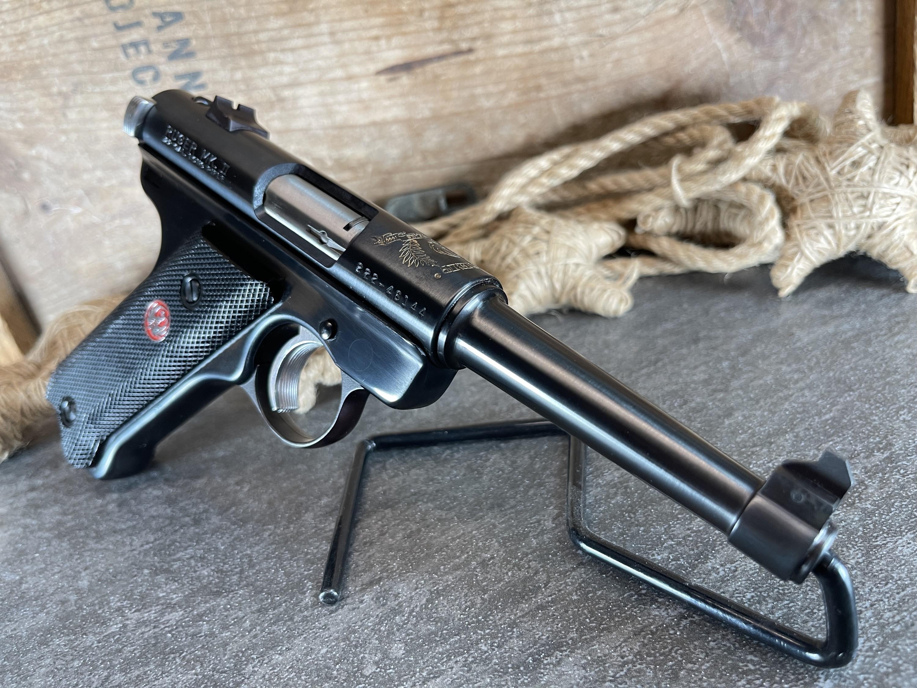 Ruger Mark II 4.5” .22LR 50th Anniversary, in original case - Pre-Owned ...
