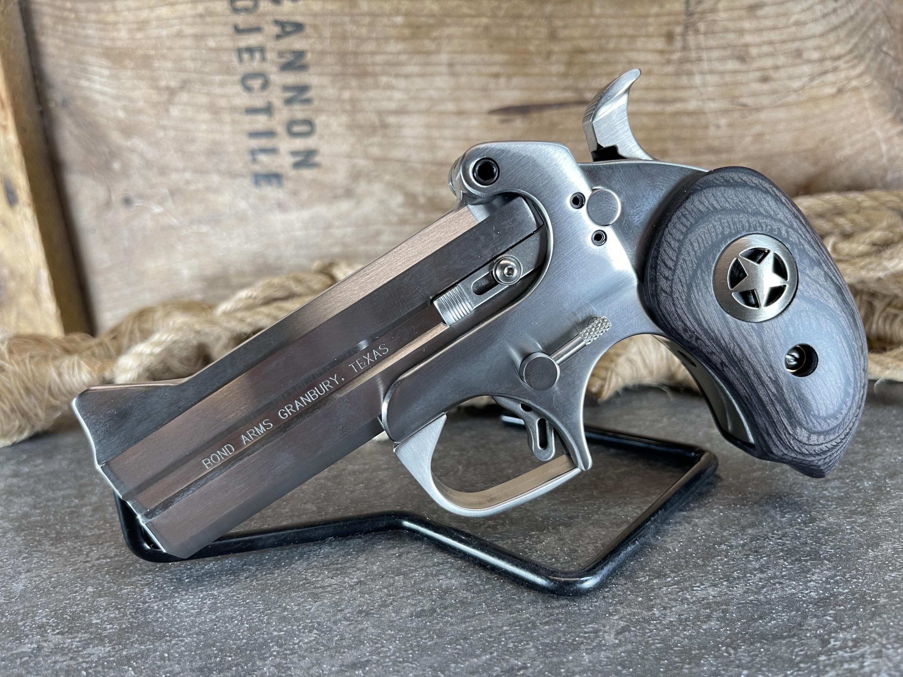 Bond Arms Ranger II 4.25” .357MAG Derringer w/ Leather Holster - NEW ...