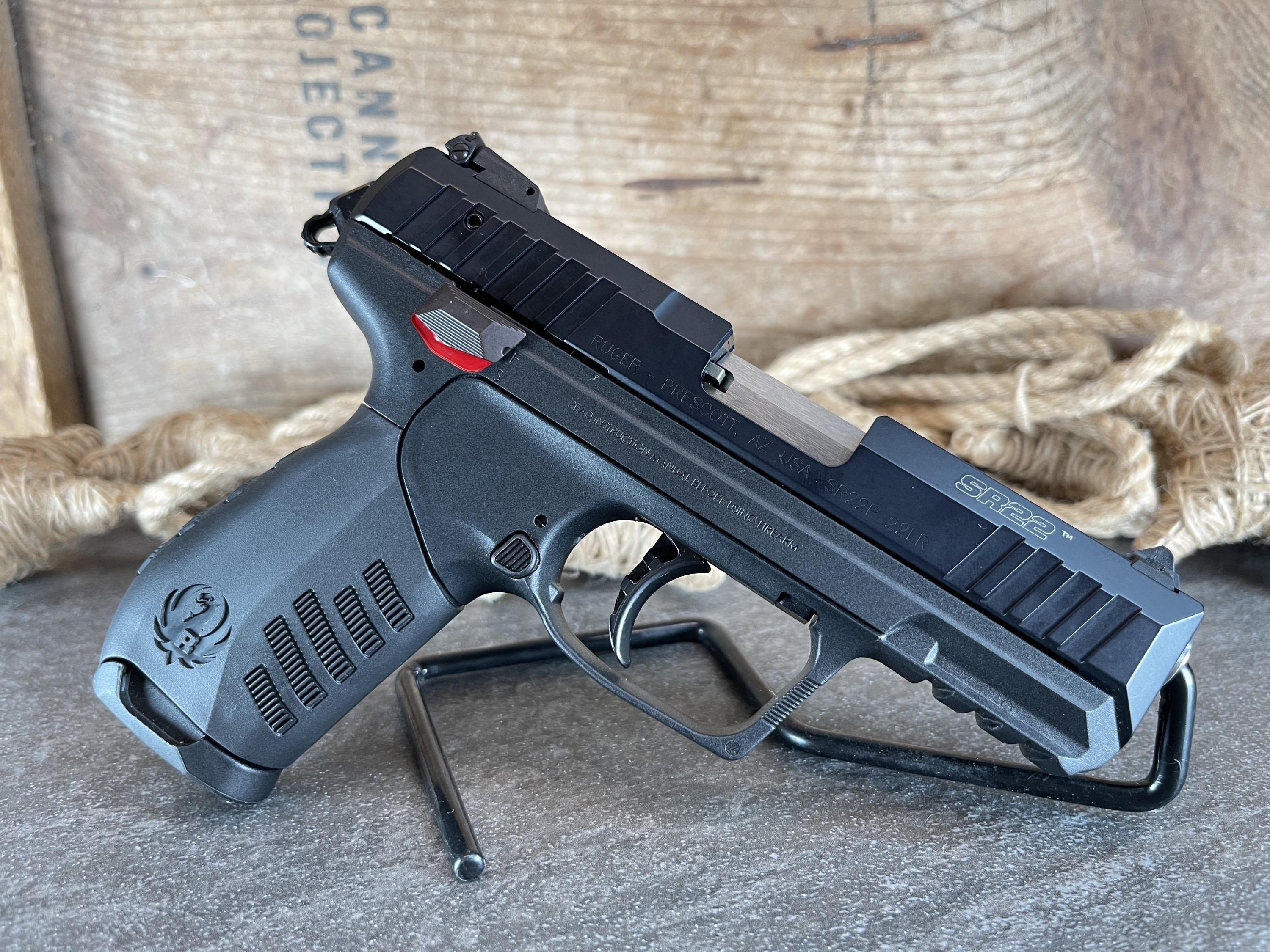 Ruger SR22 3.5” .22LR, in original box - Pre-Owned - harveysauctions.com