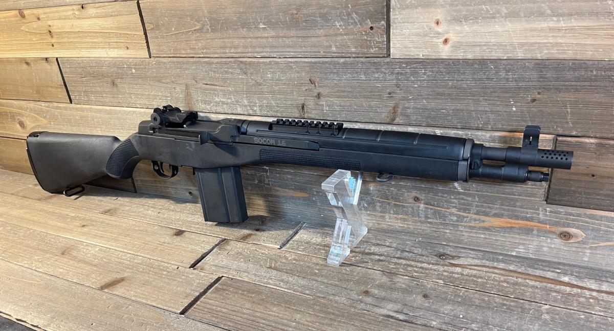 Springfield Armory SOCOM-16 M1A 18” .308WIN, in range case - Pre-Owned ...