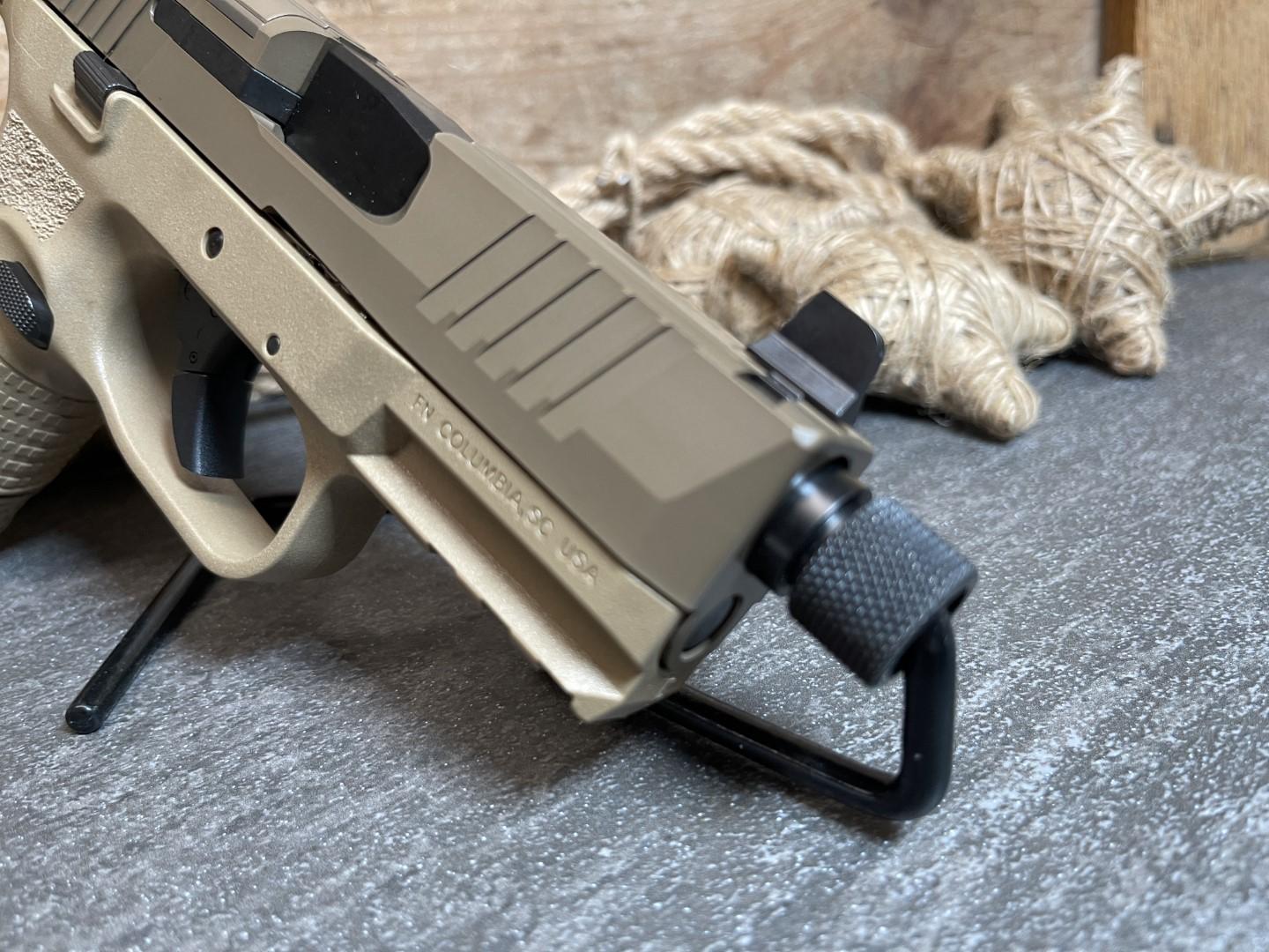 FN509 Compact Tactical 4.32" 9mm, Threaded - NEW - harveysauctions.com