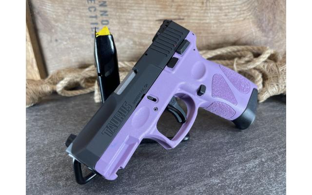 Taurus G2C 3.25" 9mm, Light Purple - NEW! - harveysauctions.com