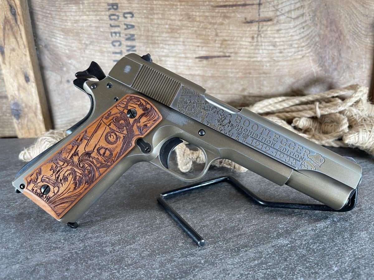 Auto Ordnance 1911 Bootlegger 5” .45ACP - NEW! - harveysauctions.com