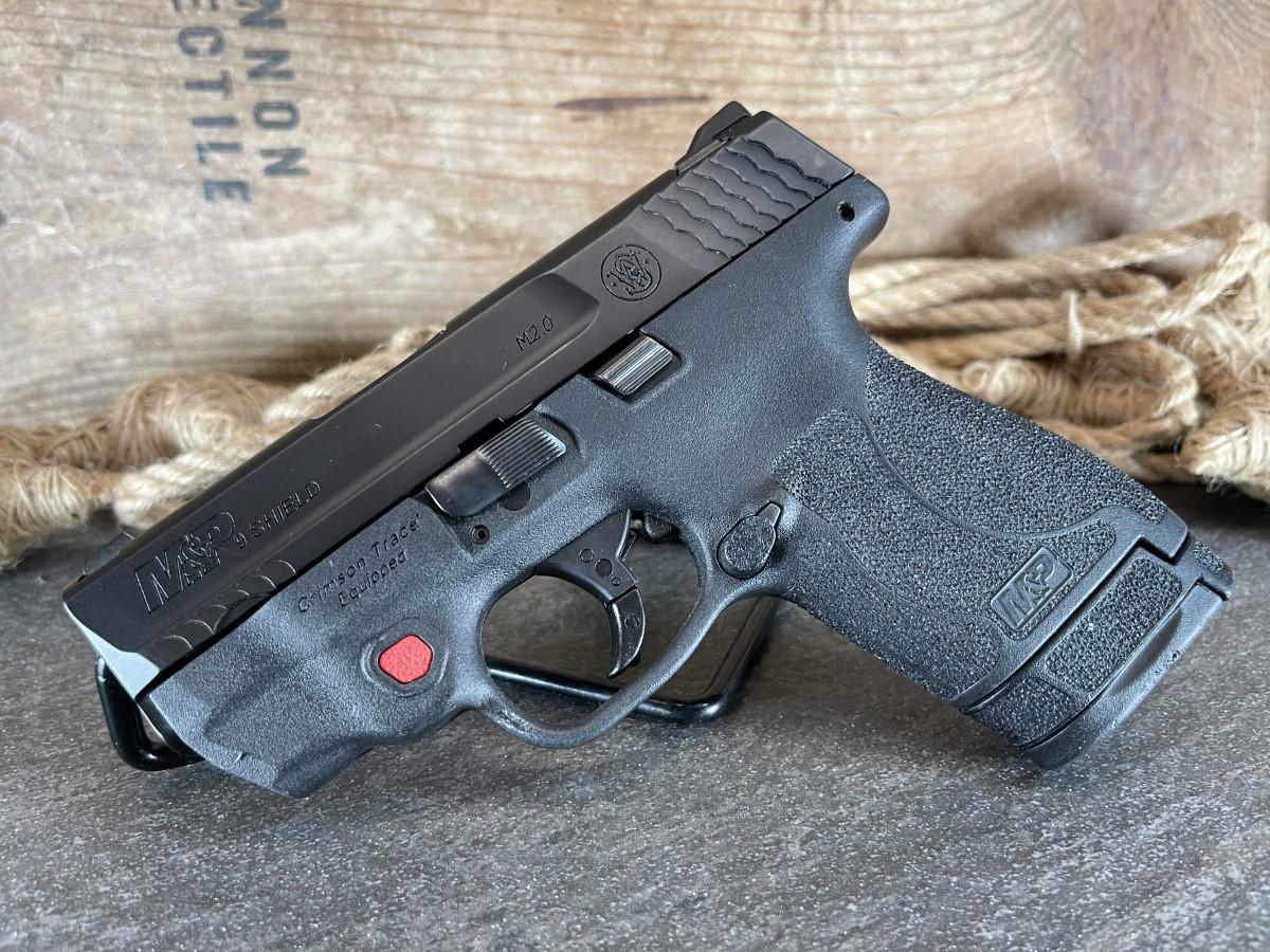 Smith & Wesson M&P Shield M2.0 3.1” 9mm w/ Crimson Trace Laser, in ...