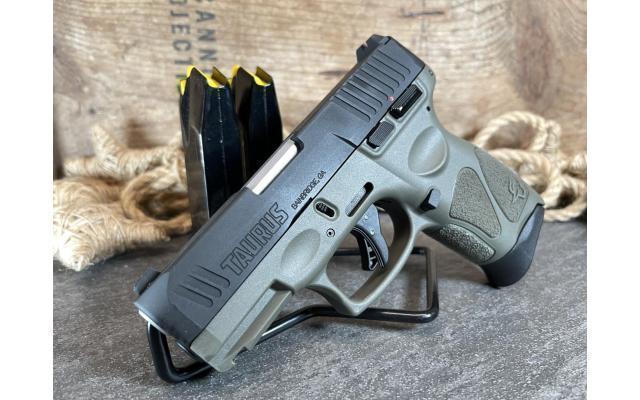 Taurus G3C 3.2" 9mm, Olive Drab Green - NEW! - harveysauctions.com