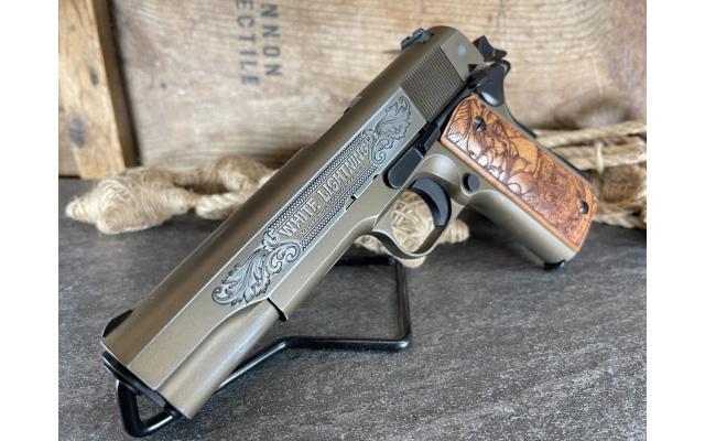 Auto Ordnance 1911 Bootlegger 5” .45ACP - NEW! - harveysauctions.com