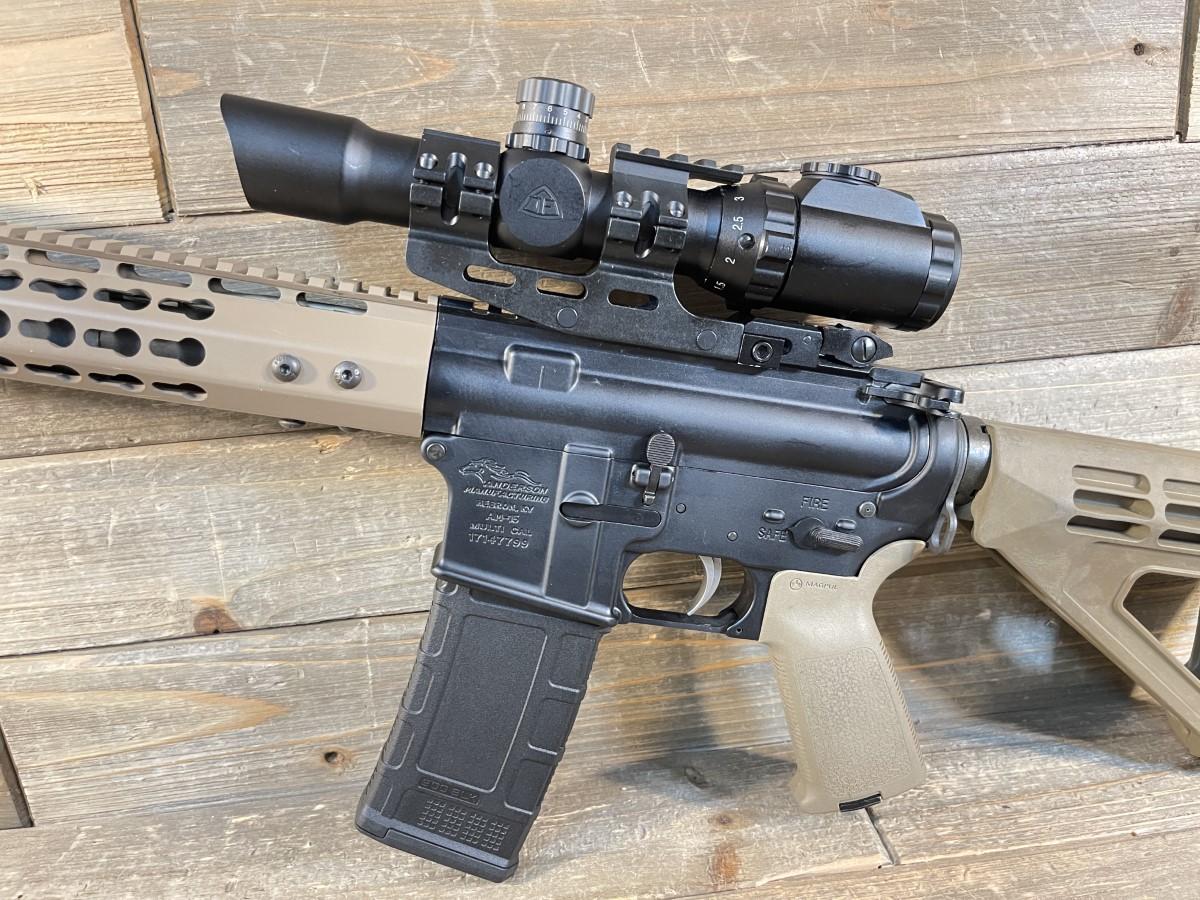 Anderson AM-15 10” 5.56NATO w/ Scope, in hard case - Pre-Owned ...