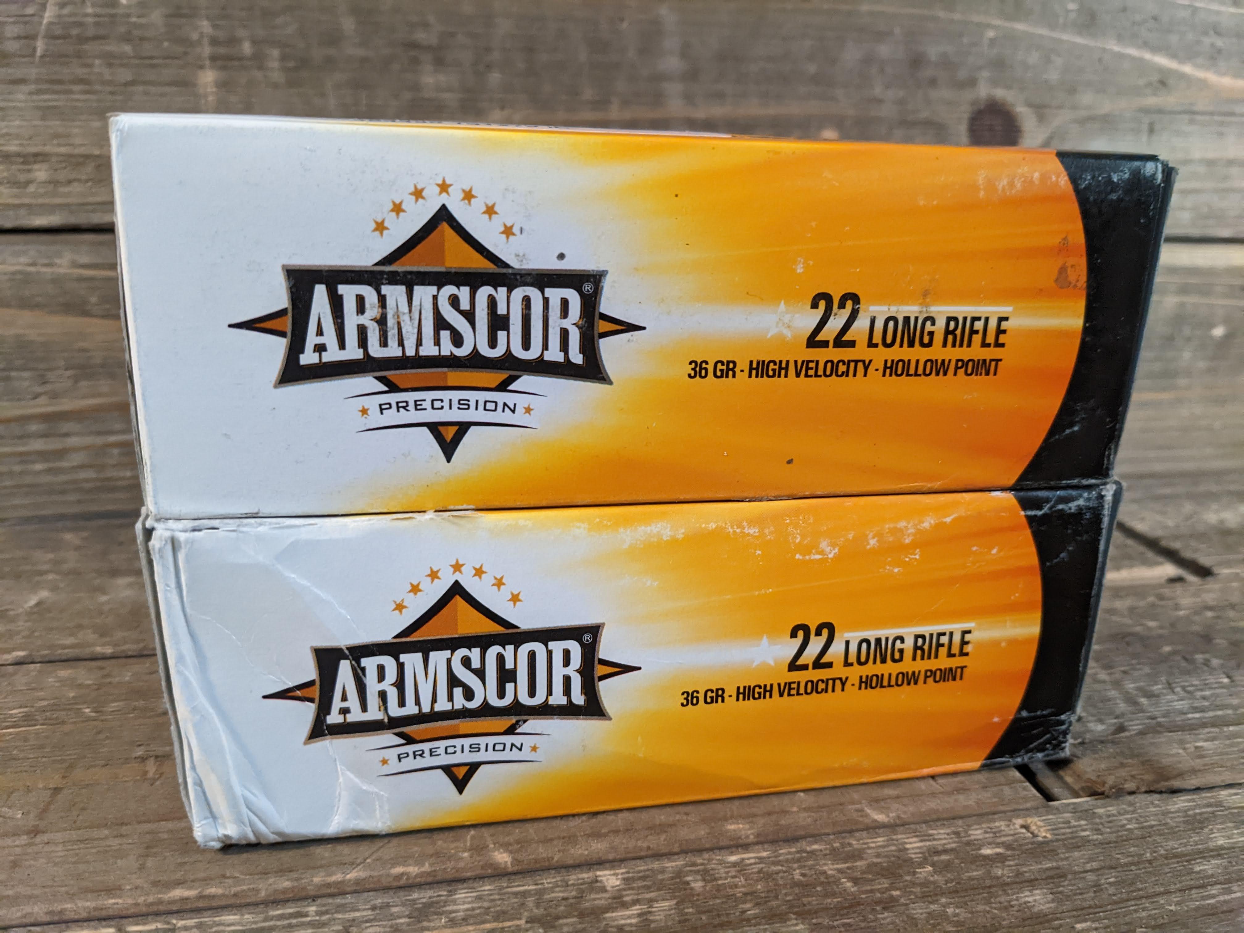 1,000 Rounds of Armscor .22LR 36Grain Ammo - harveysauctions.com
