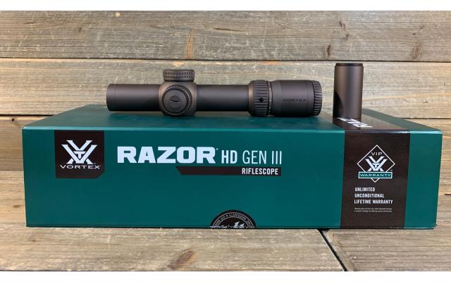 Pre-owned Vortex RZR-11001 1-10x24 EBR Scope - harveysauctions.com