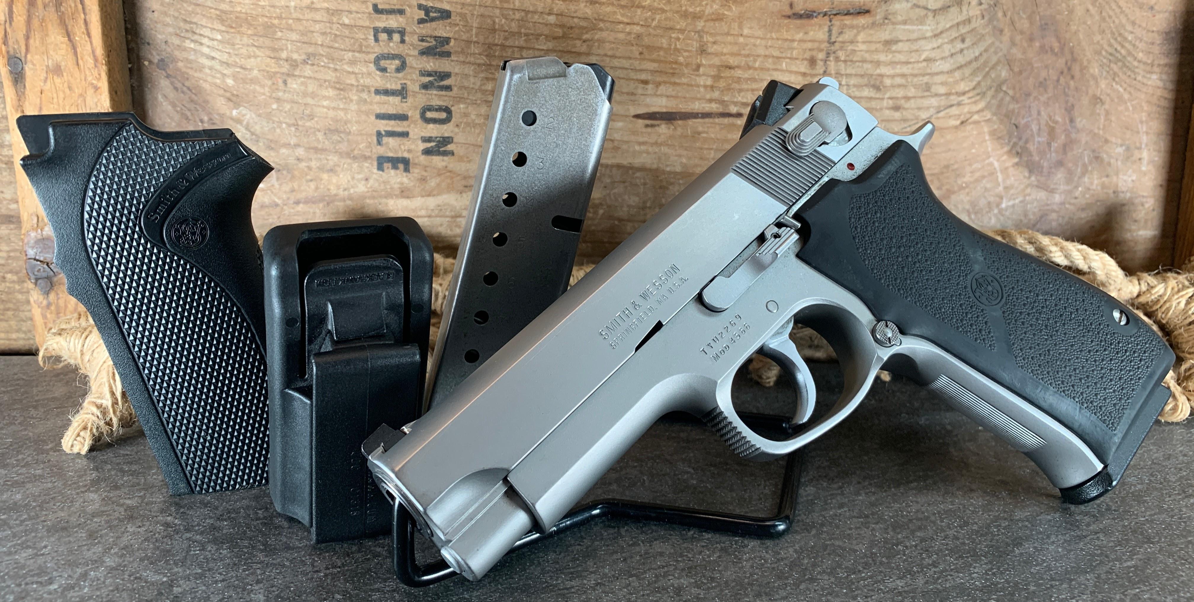 Pre-owned Smith & Wesson Model 4566 .45acp Without Box ...
