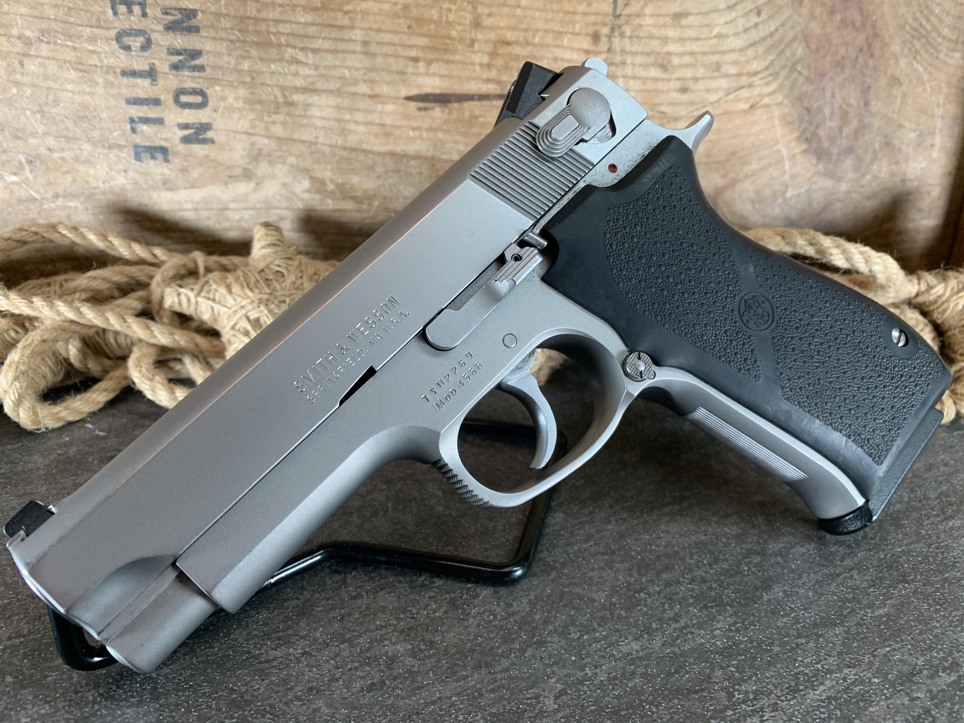 Pre-owned Smith & Wesson Model 4566 .45acp Without Box ...