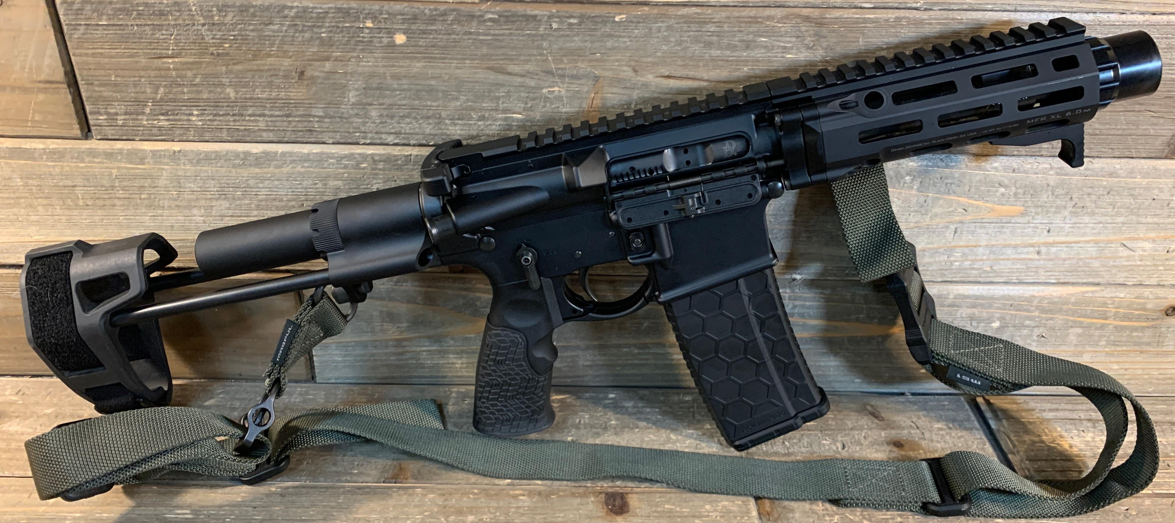 Pre-owned Daniel Defense DDM4 PDW .300blk In Hard Case ...