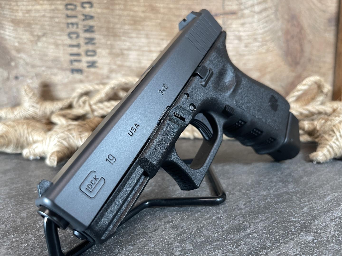 Glock 19 Gen 3 FS Mariner 4" 9mm w/ Fort Scott 9mm 20rd Ammo - NEW ...