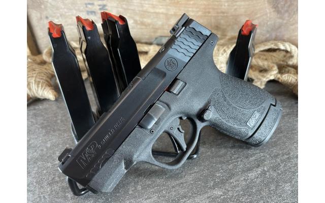 Smith & Wesson Shield Plus 3.1” 9mm, in original box - Pre-Owned ...