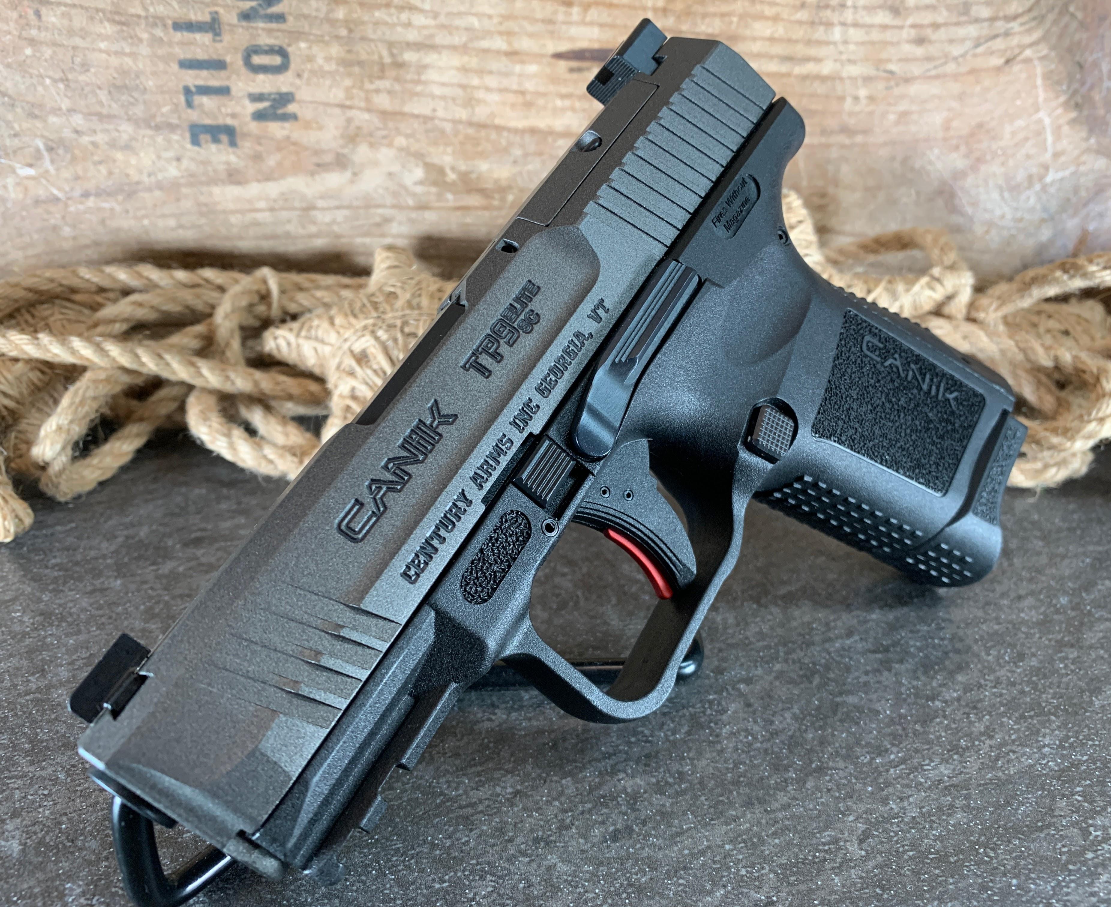 Pre-owned Canik TP9 Elite SC 9mm In Hard Case - harveysauctions.com