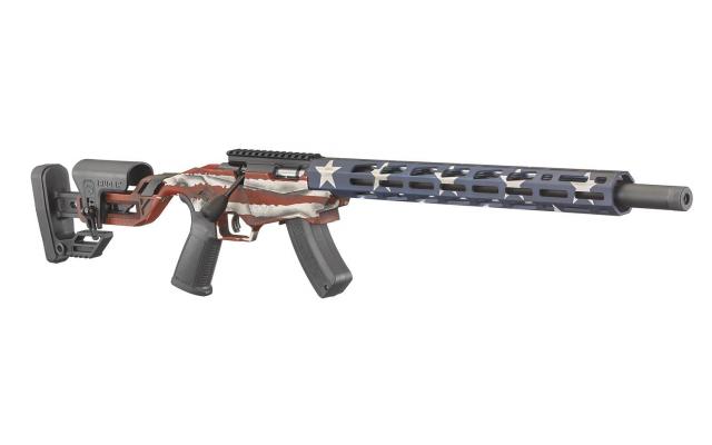 Ruger Precision Rimfire Rifle 18" .22LR, American Flag - NEW ...