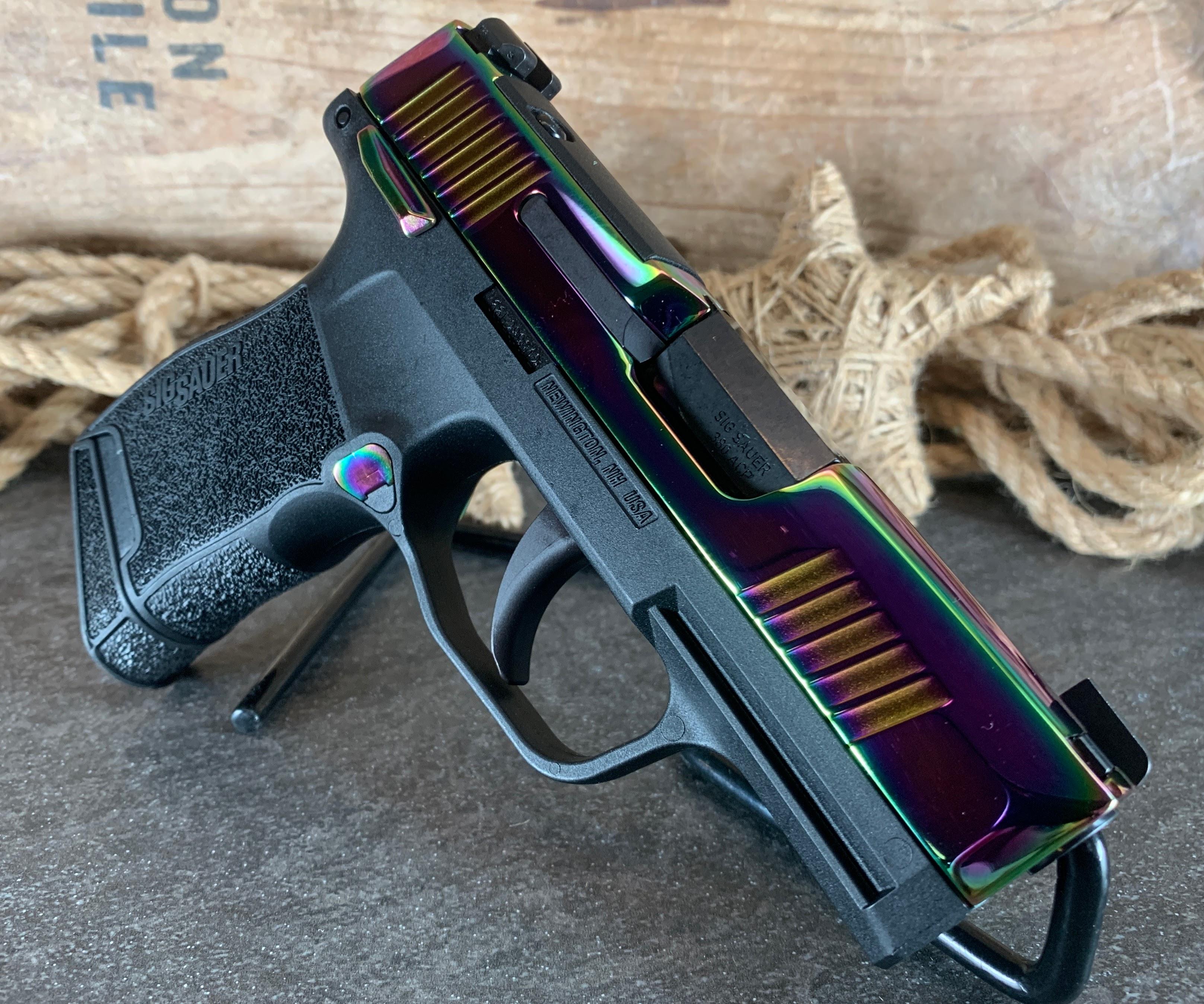 New Sig Sauer P365 .380acp Rainbow - harveysauctions.com