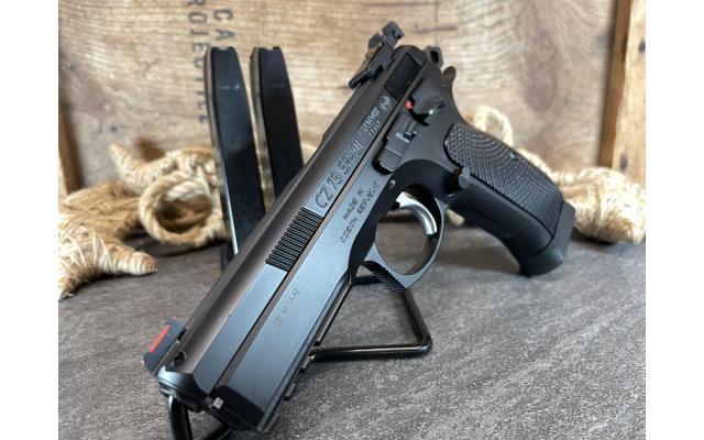 CZ-USA CZ75 SP-01 Shadow Custom 4.6" 9mm - NEW! - harveysauctions.com