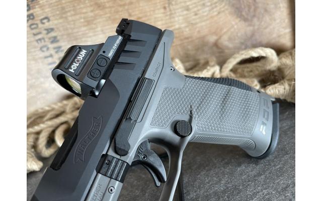Walther PDP Compact 4" 9mm w/ Holosun Red Dot, in original case - Pre ...