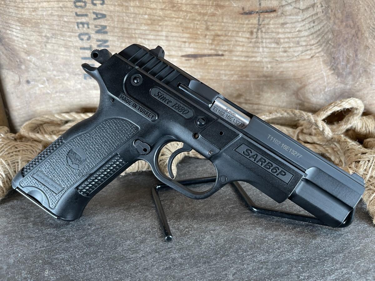 EAA Sar B6P 4.5” 9mm, in original case - Pre-Owned - harveysauctions.com