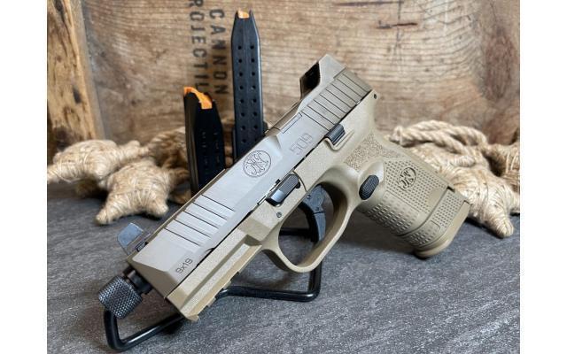 FN509 Compact Tactical 4.32" 9mm, Threaded - NEW - harveysauctions.com