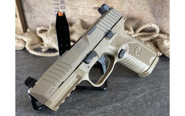 FN509 Compact Tactical 4.32" 9mm, Threaded - NEW - harveysauctions.com