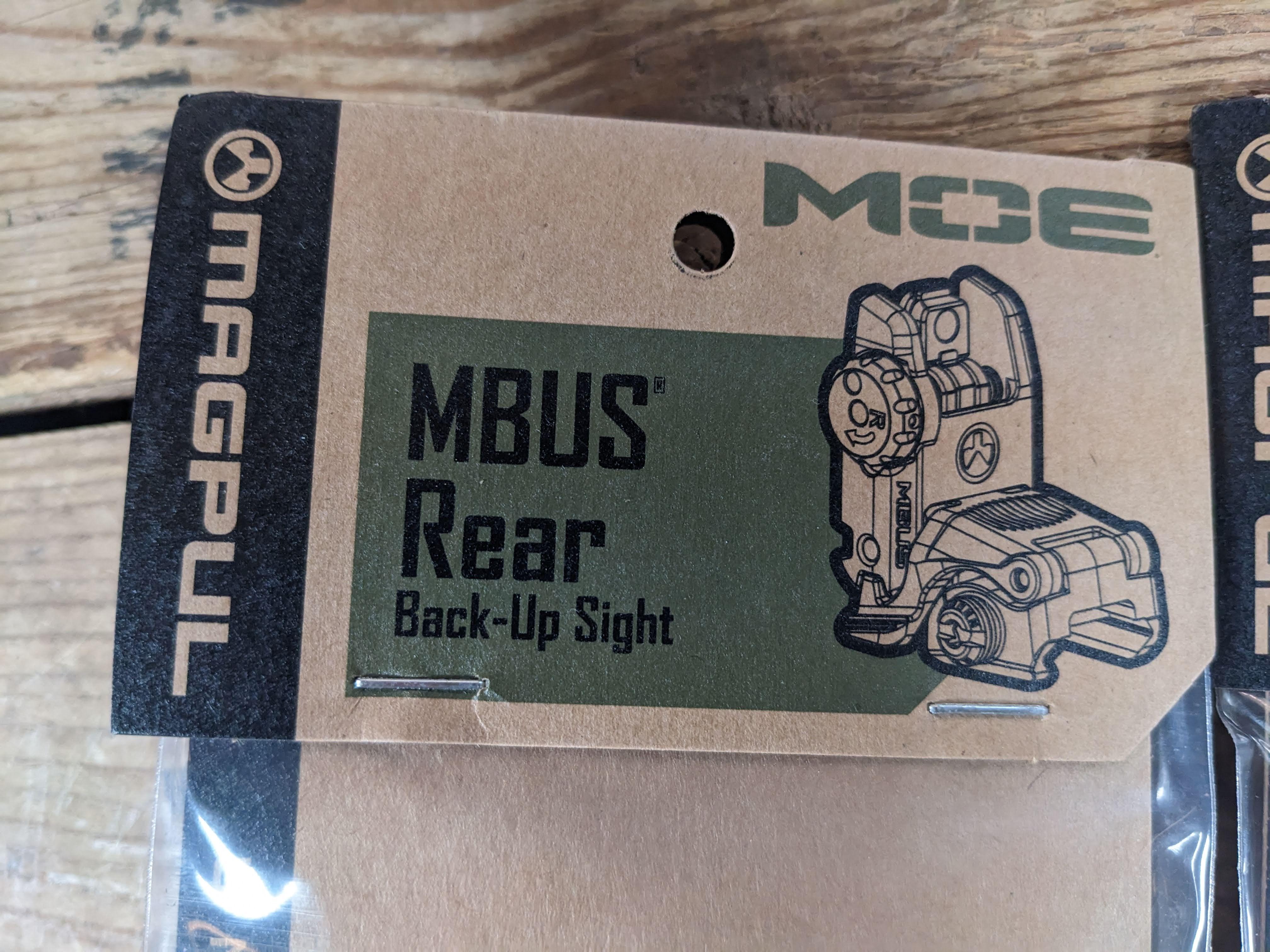 Pair of New Magpul MOE MBUS Front & Rear Sights - harveysauctions.com