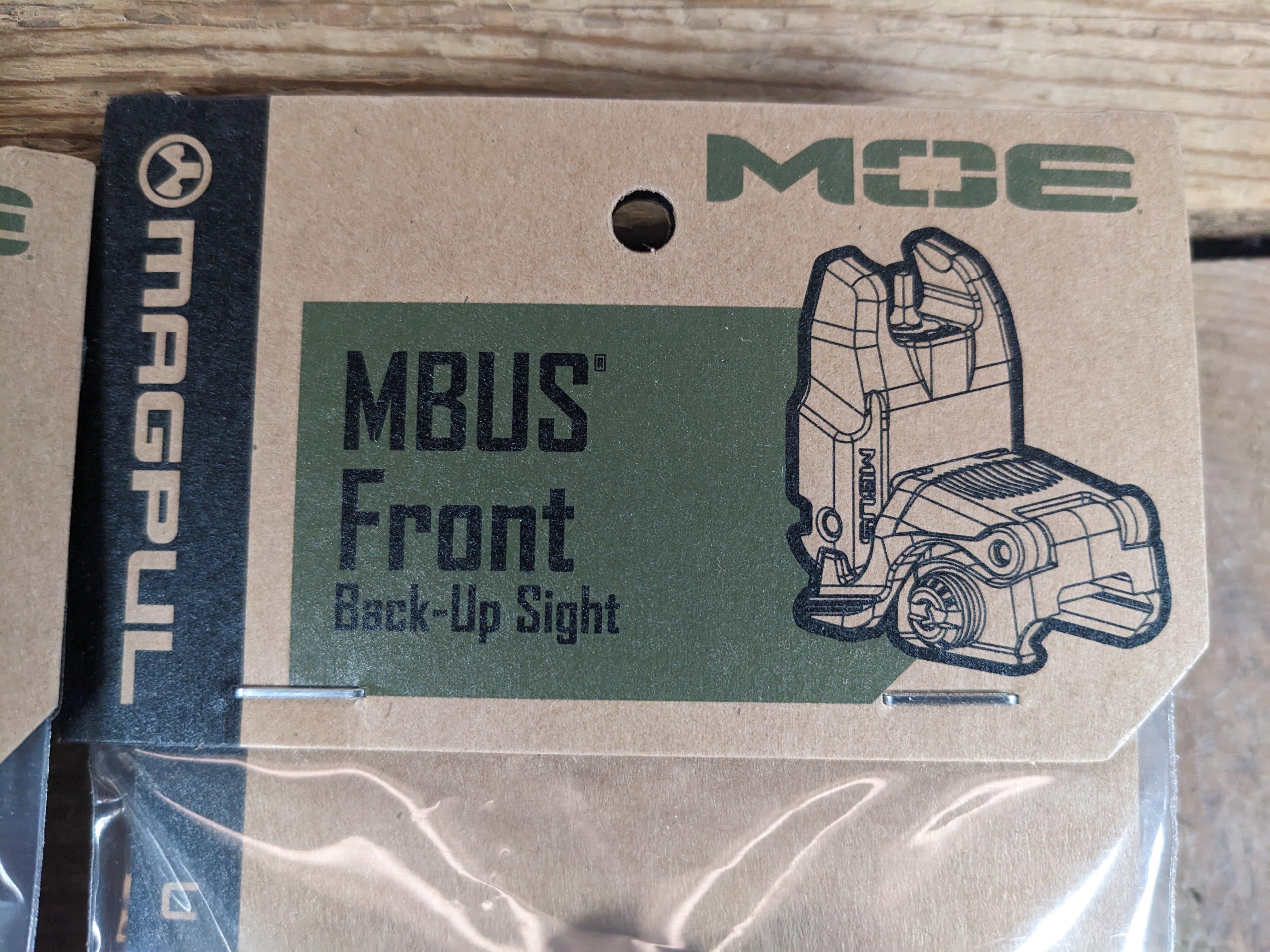 Pair of New Magpul MOE MBUS Front & Rear Sights - harveysauctions.com