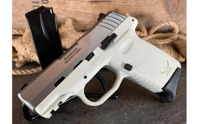 New Sccy CPX-2 9mm White/SS - harveysauctions.com