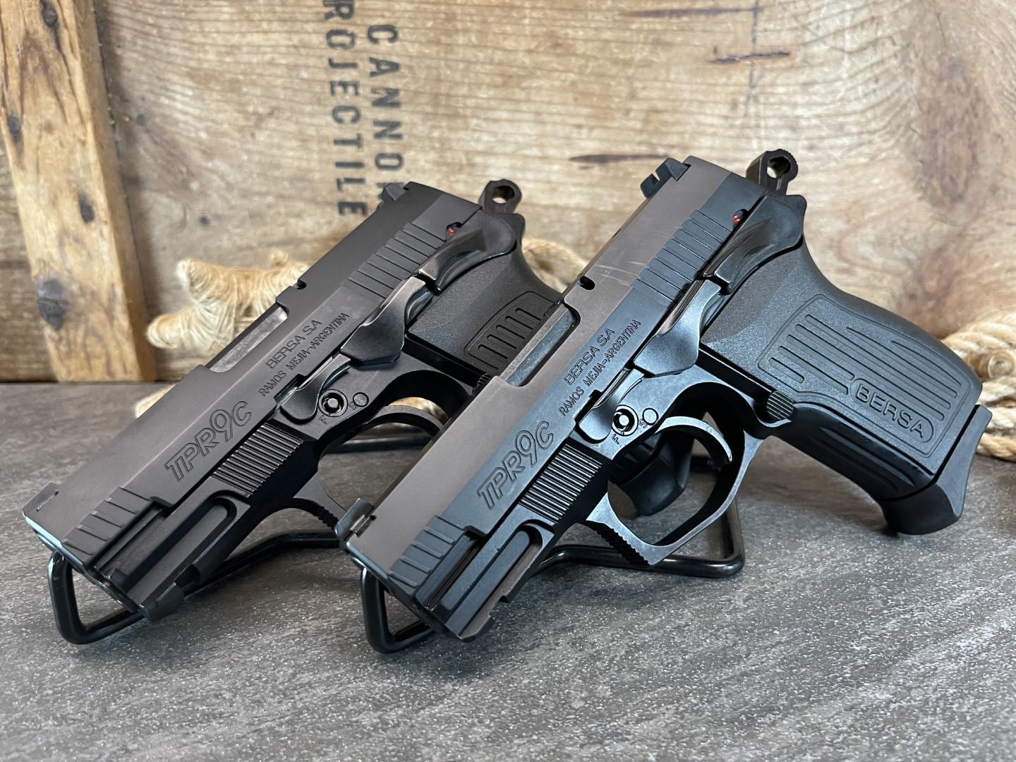 Bersa TPR9 Compact 3.25" 9mm - Sequentially Numbered Pair - NEW ...