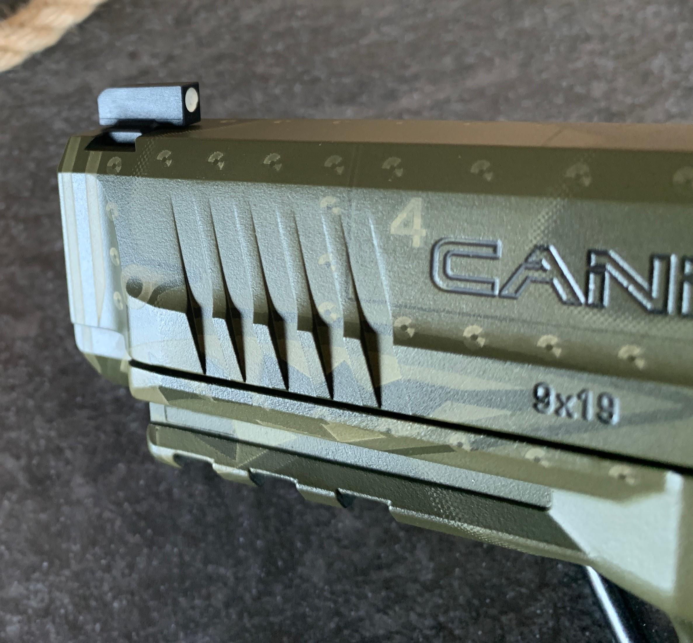 New Canik Mete SFT 9mm Green Bomber - harveysauctions.com
