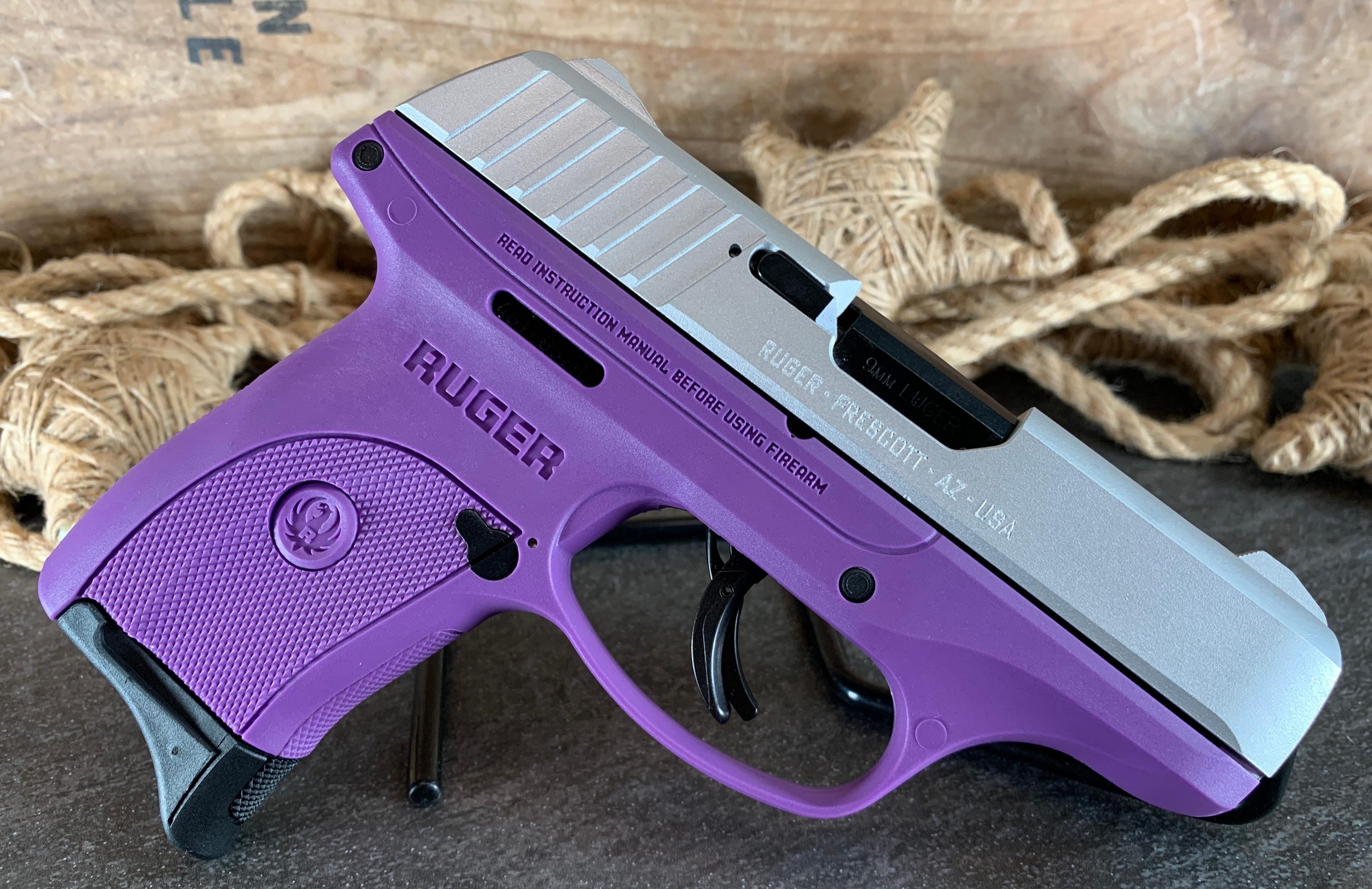 New Ruger EC9S 9mm Purple - harveysauctions.com