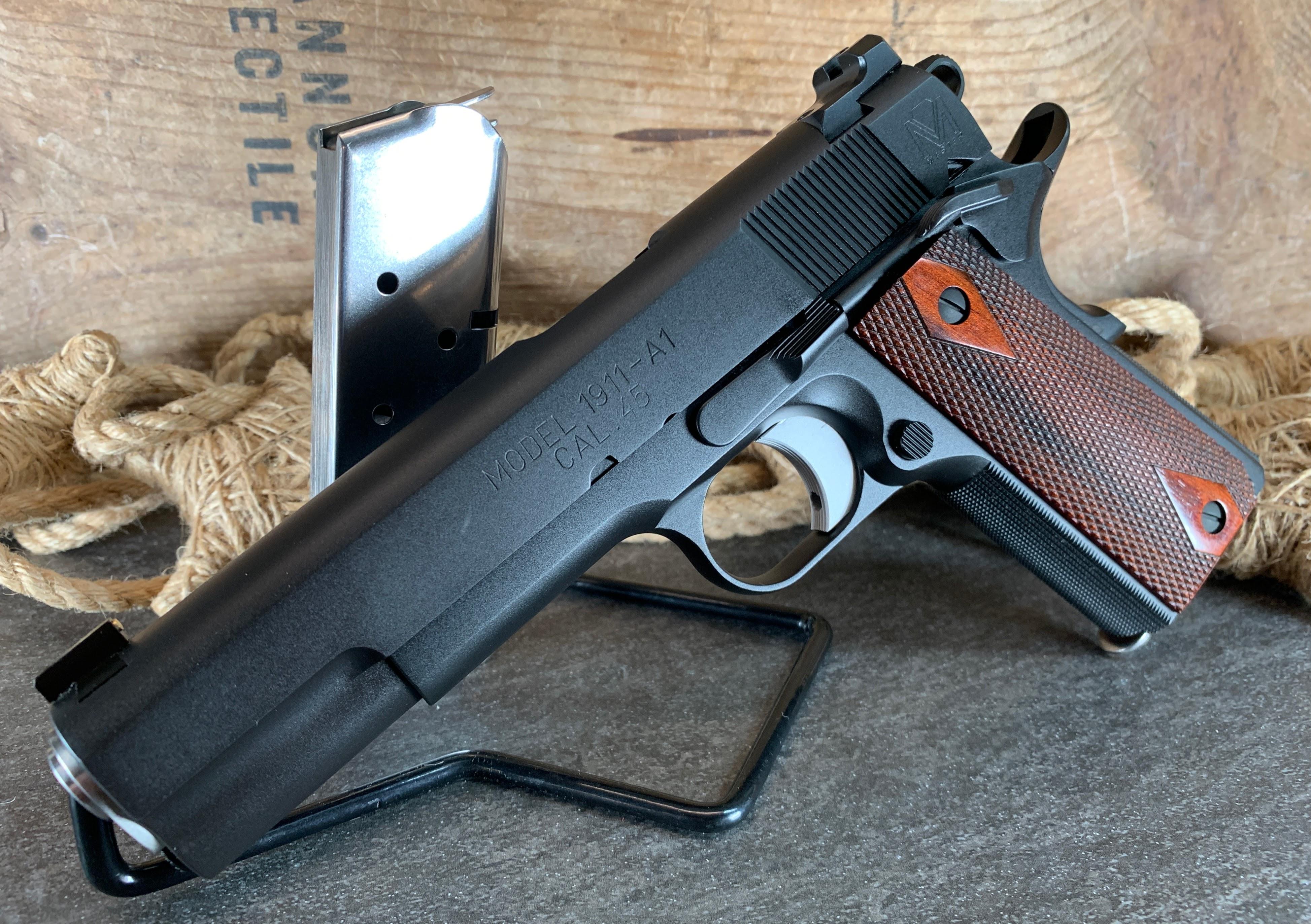 Pre-owned Springfield 1911-A1 Master Class Aficionado .45acp In Hard ...