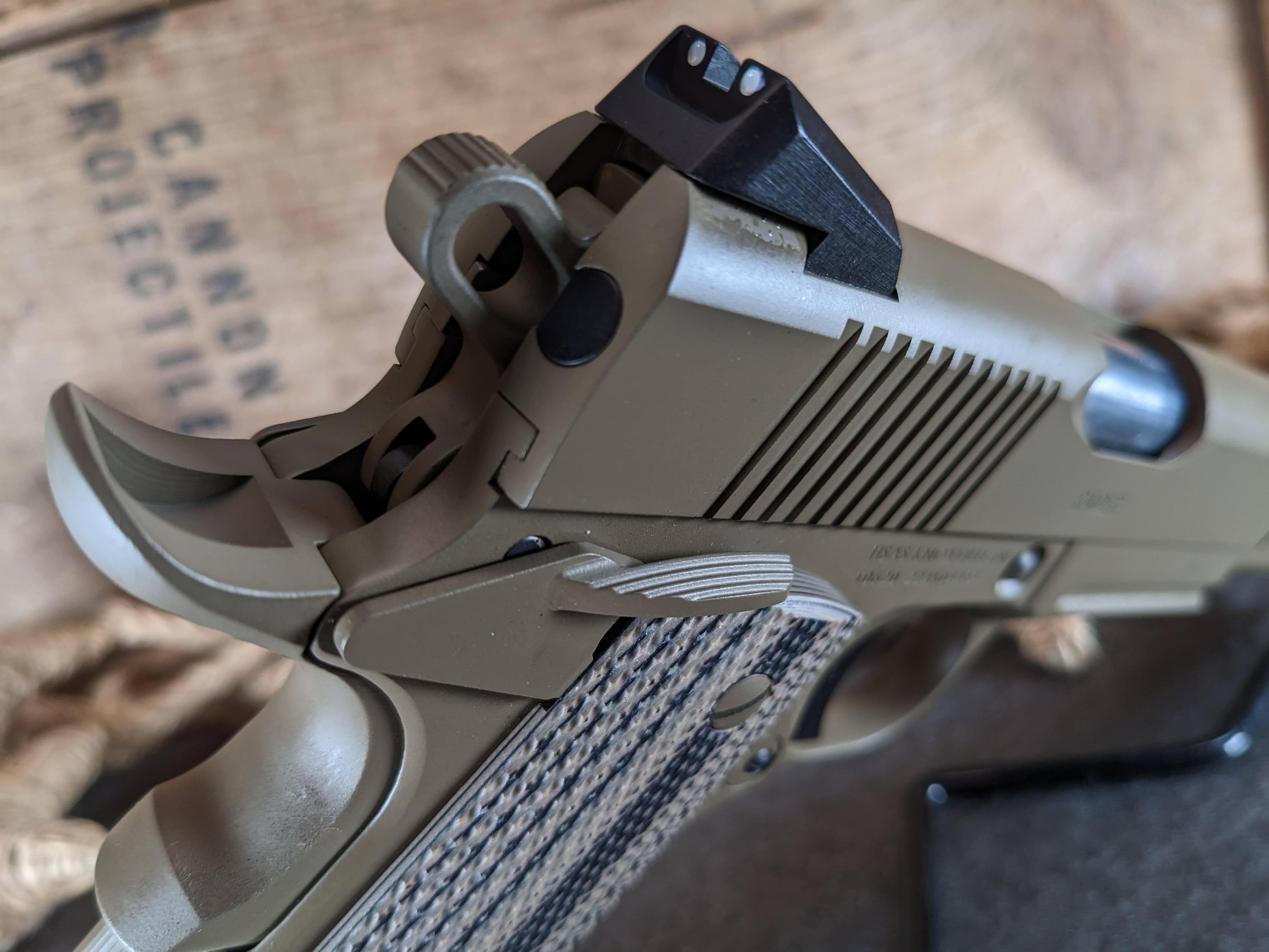 New Tisas 1911 B45R .45acp FDE - harveysauctions.com