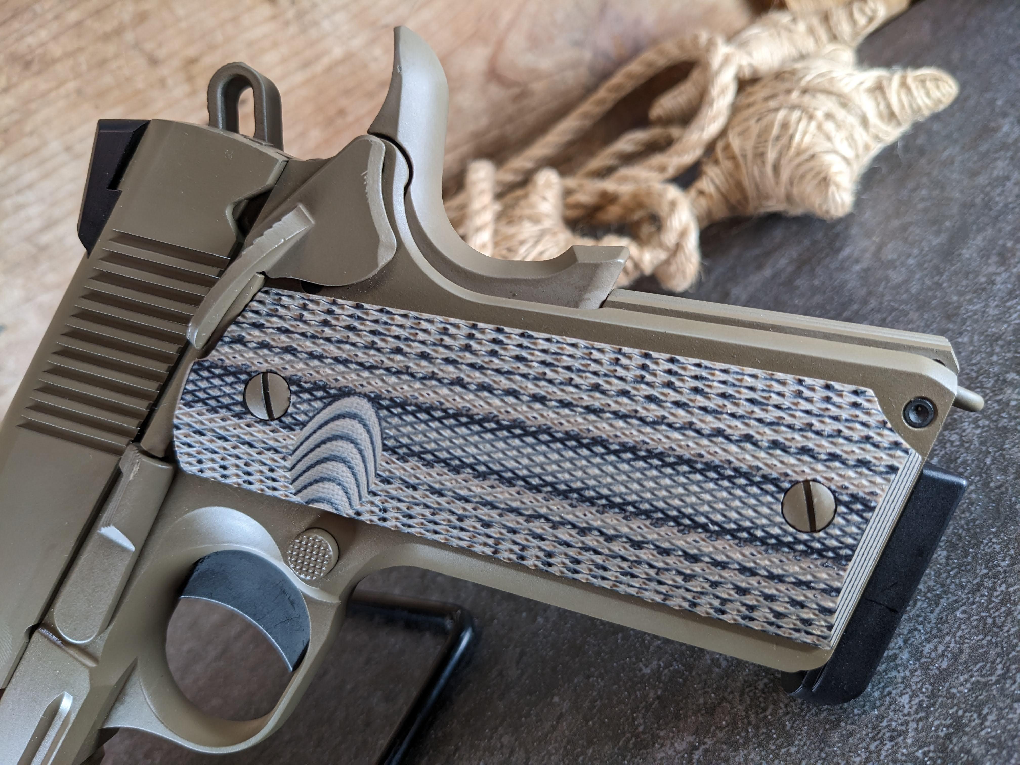 New Tisas 1911 B45R .45acp FDE - harveysauctions.com