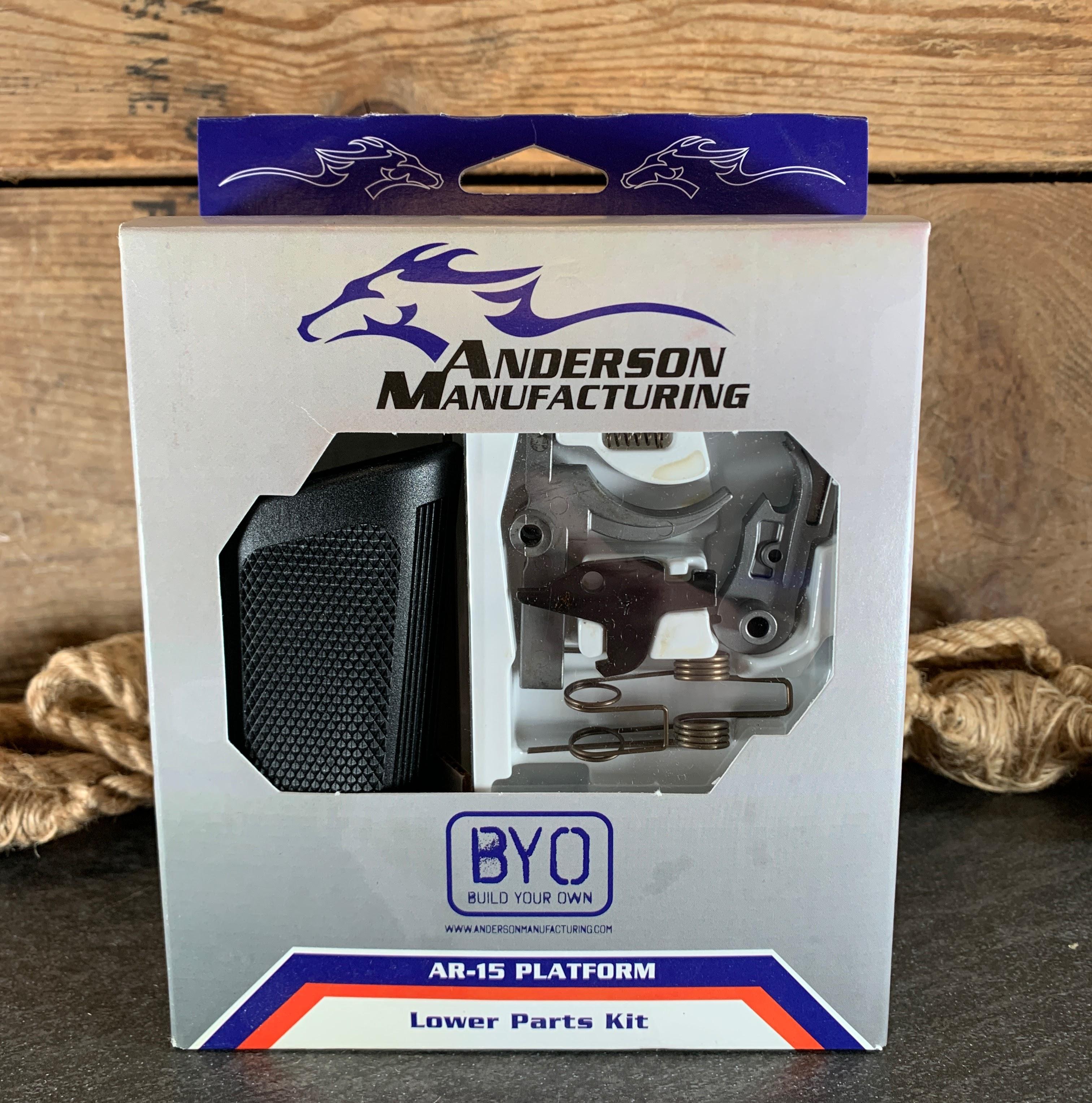 New Anderson Manufacturing Complete Lower Parts Kit - harveysauctions.com