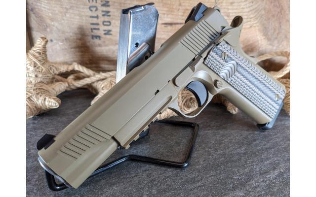 New Tisas 1911 B45R .45acp FDE - harveysauctions.com
