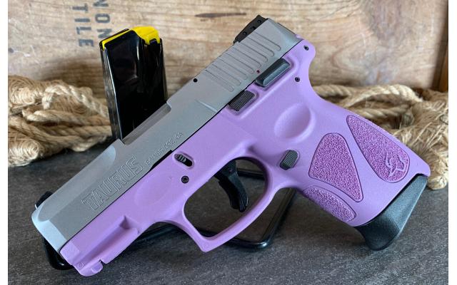 New Taurus G2C 9mm Light Purple & Stainless - harveysauctions.com