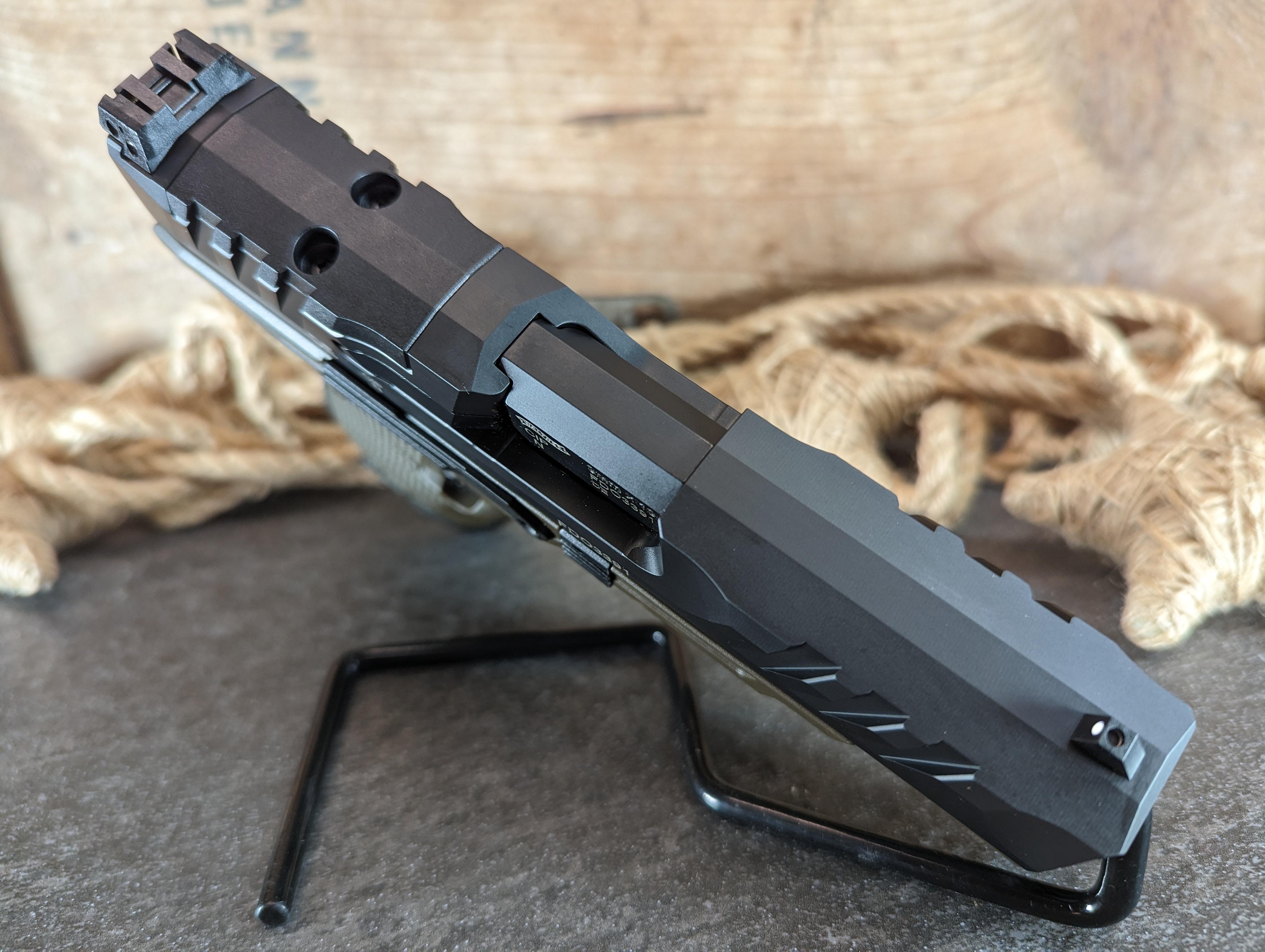 New Walther PDP Compact 9mm in OD Green - harveysauctions.com