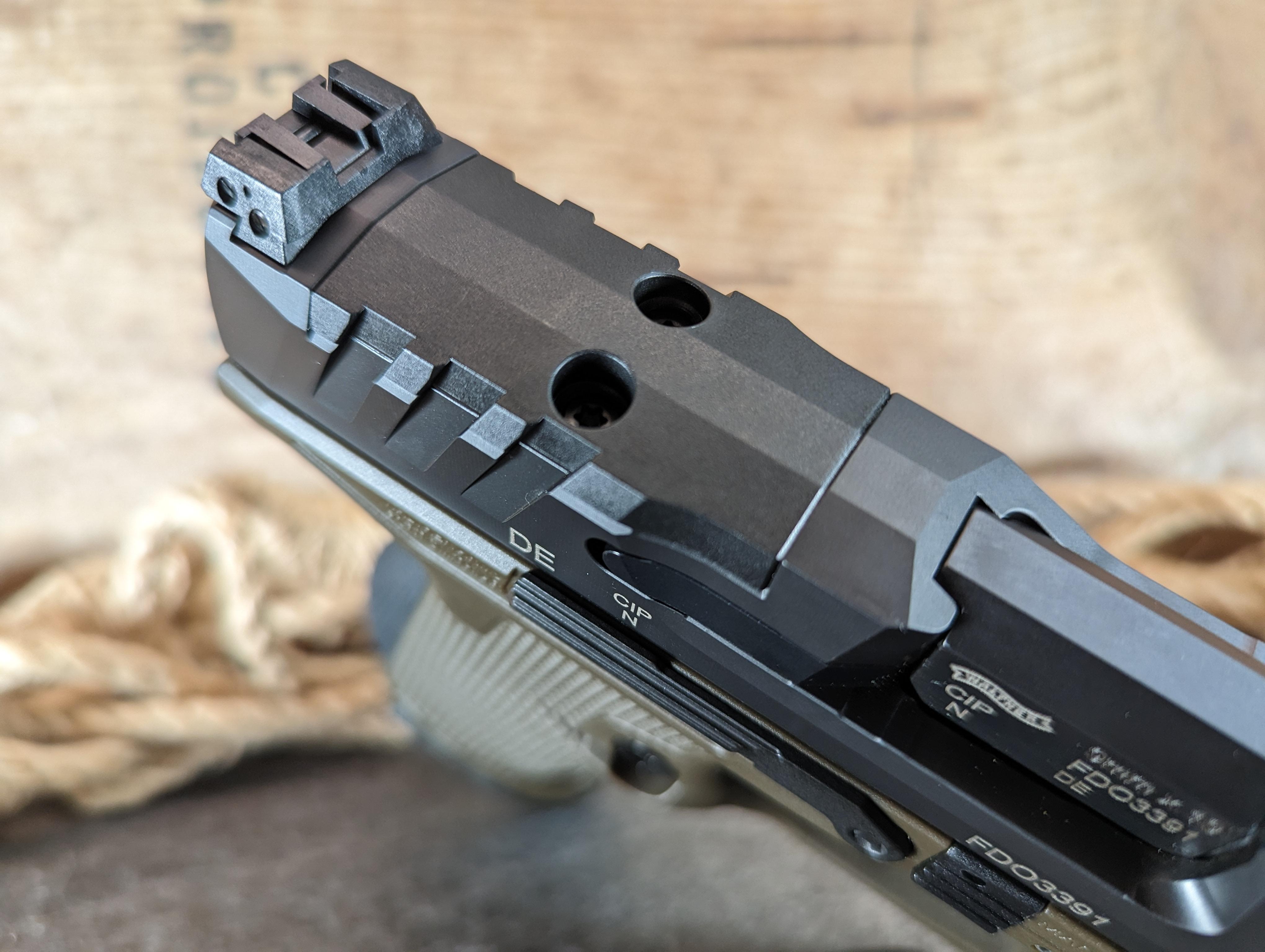 New Walther PDP Compact 9mm in OD Green - harveysauctions.com