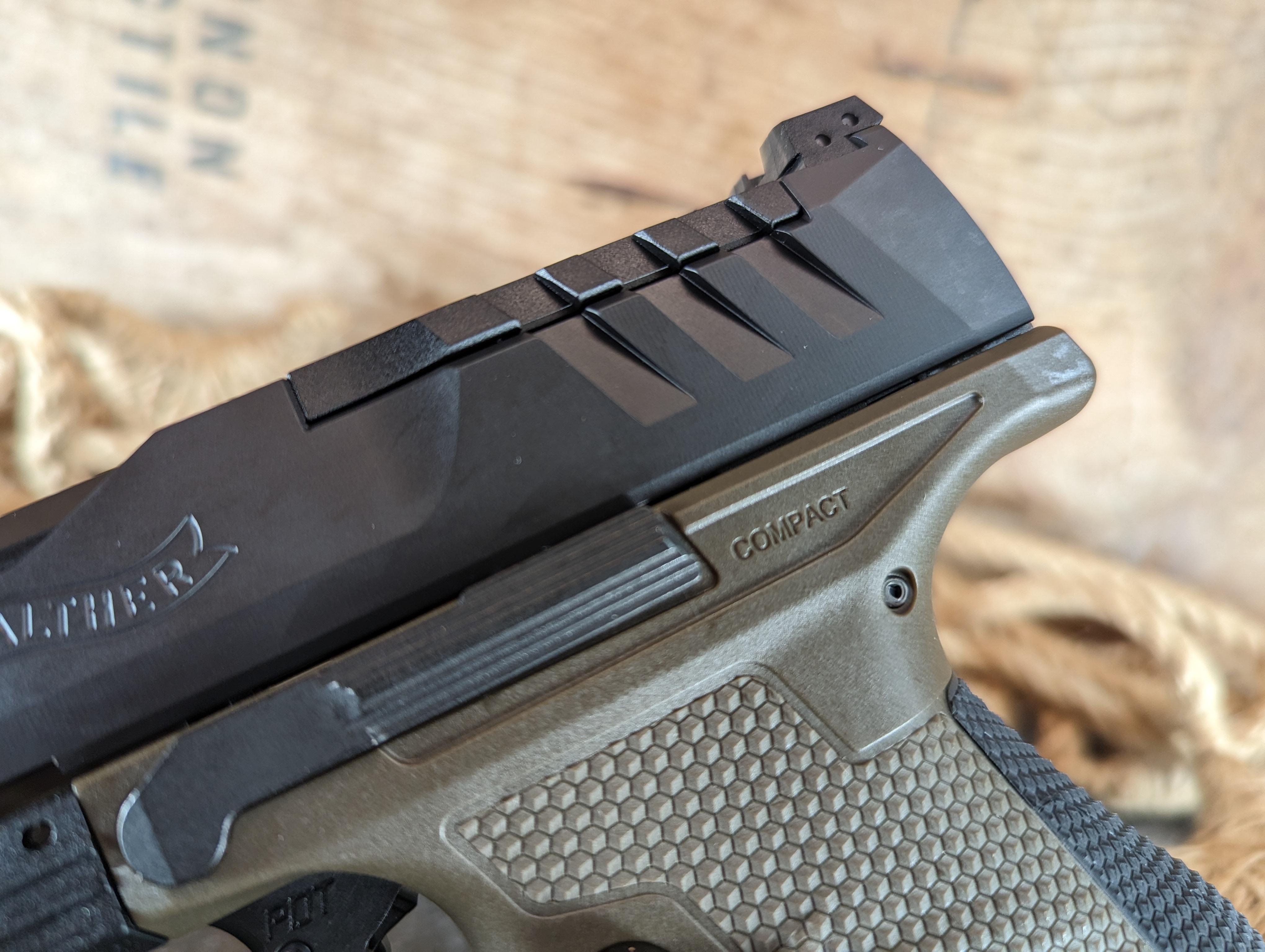 New Walther PDP Compact 9mm in OD Green - harveysauctions.com