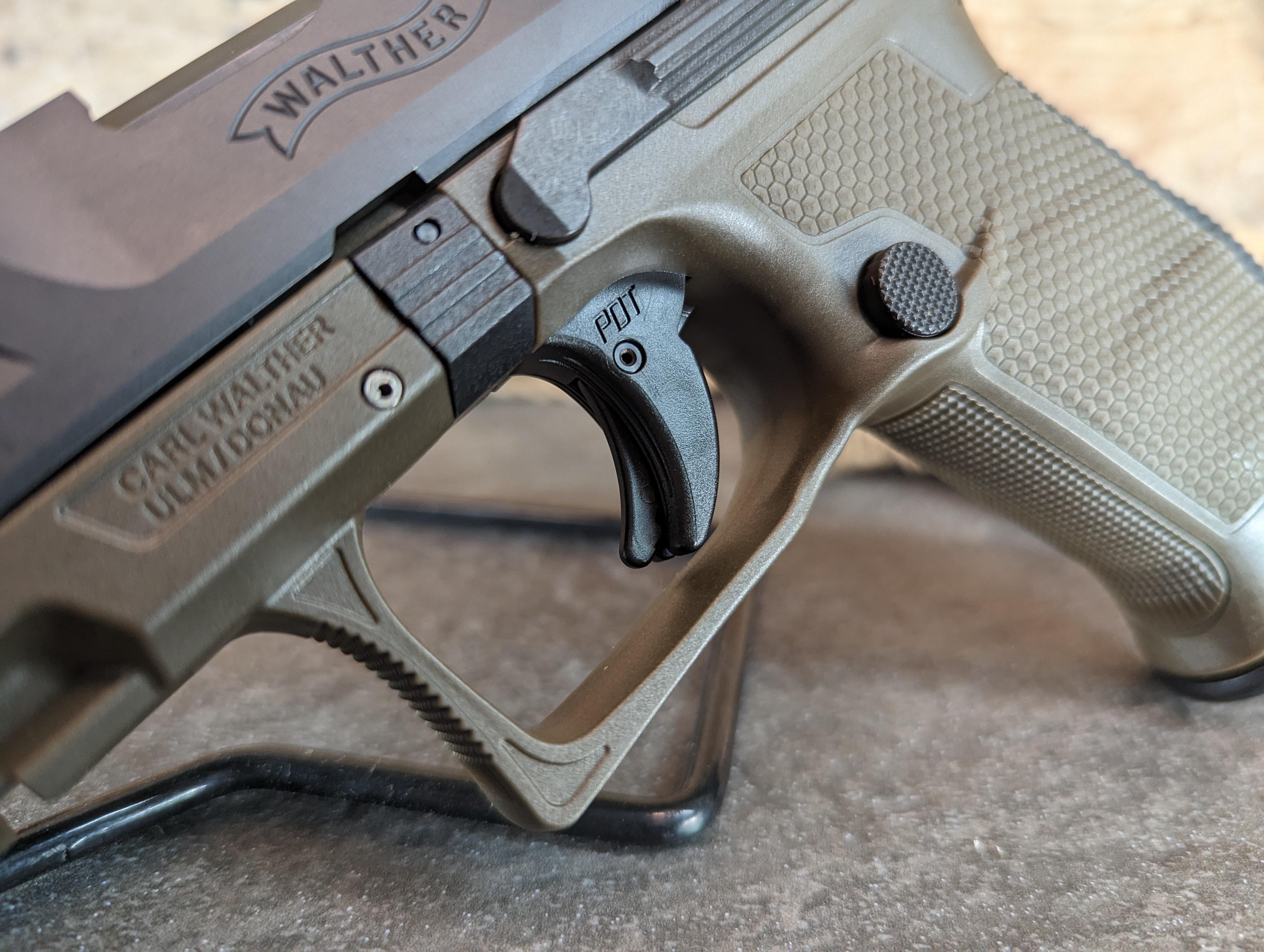 New Walther PDP Compact 9mm in OD Green - harveysauctions.com