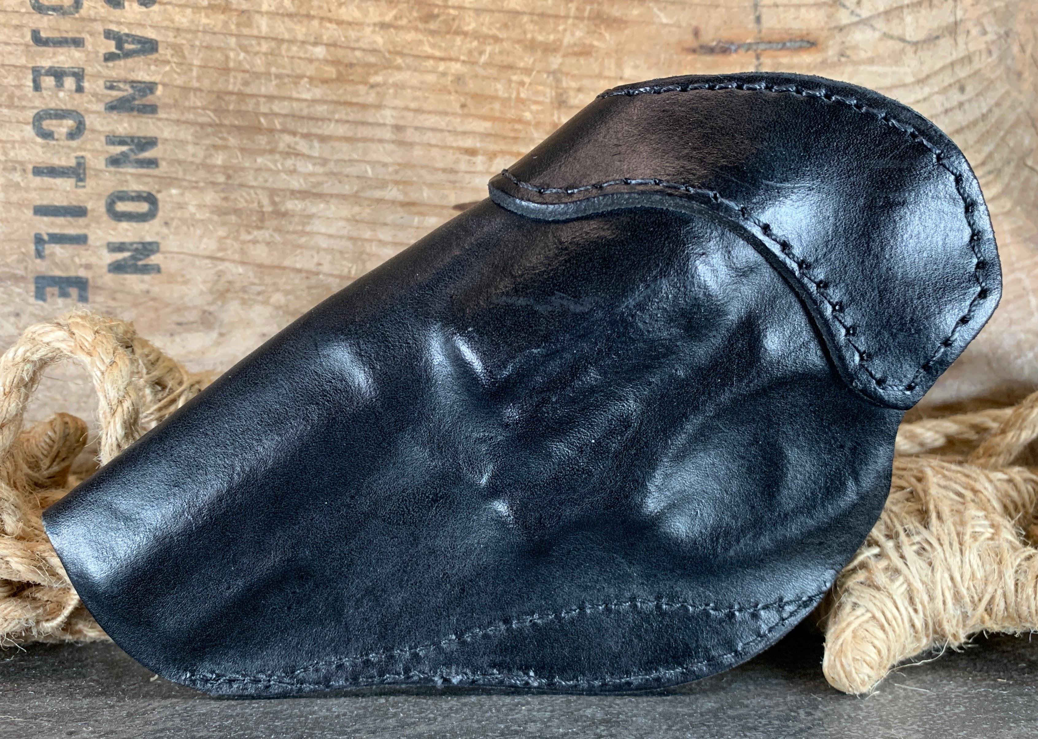 J&J Leather IWB Revolver Holster - harveysauctions.com